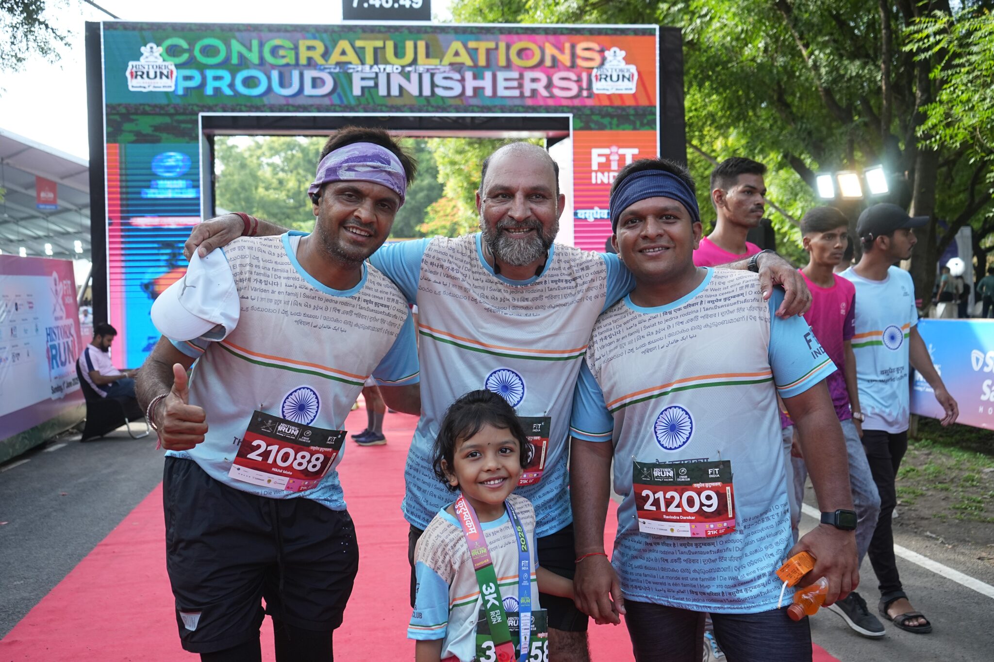 Indian Army Historic Run - Nagar Cycling